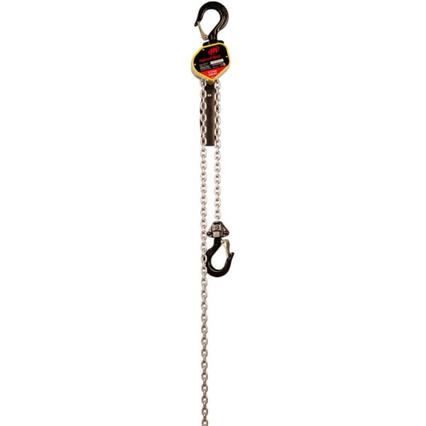 Ingersoll Rand 0.5 Ton Capacity Manual Mini Lever Hoist With 10ft Lift ...